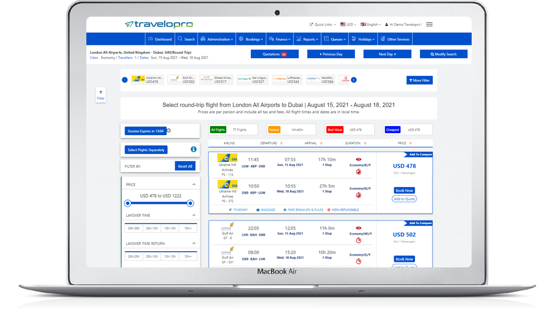 Developer.Travelopro.com